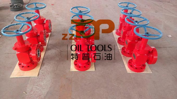 Adjustable Choke Valve Oil And Gas For Well Control Service X Tree